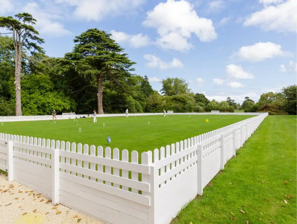 Croquet Lawn - Newbridge House & Farm